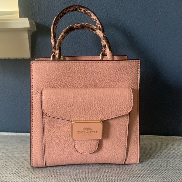 Coach | Bags | Coach Mini Pepper Crossbody Pink With Tag | Poshmark